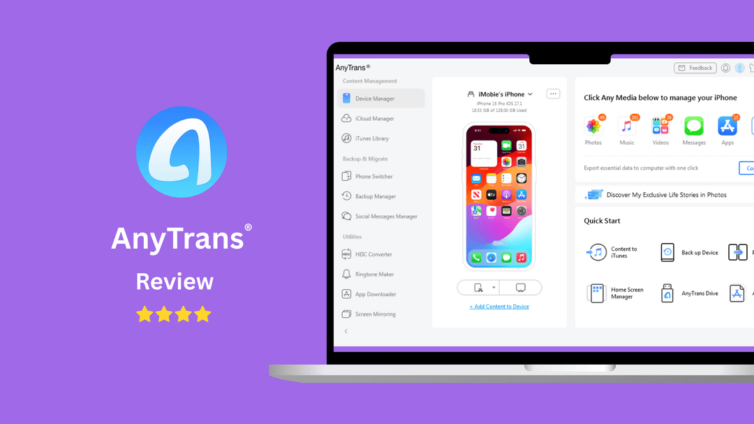 AnyTrans Review 2025: Worth the Cost or Time to Switch?